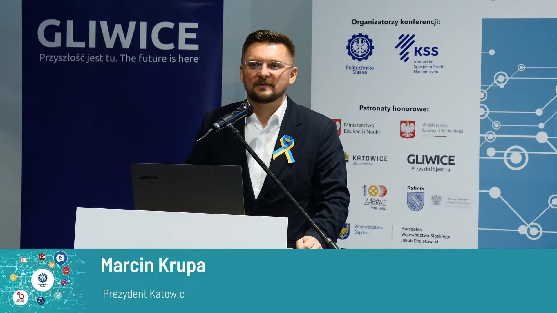 Dr hab. Marcin Lis, prof. AWSB, Prorektor ds. Studenckich i Współpracy z Otoczeniem uczestnikiem ...