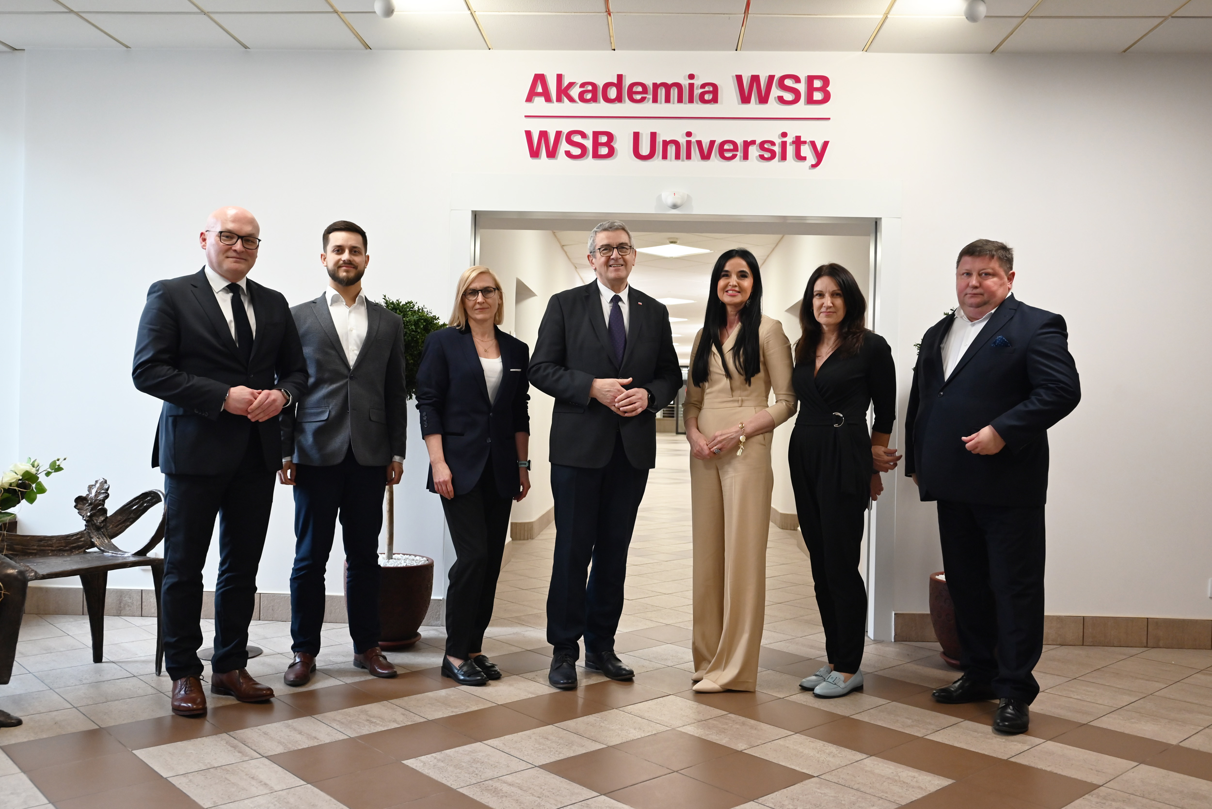 Wizyta Sekretarza Stanu w Ministerstwie Edukacji i Nauki w Akademii WSB - Akademia WSB