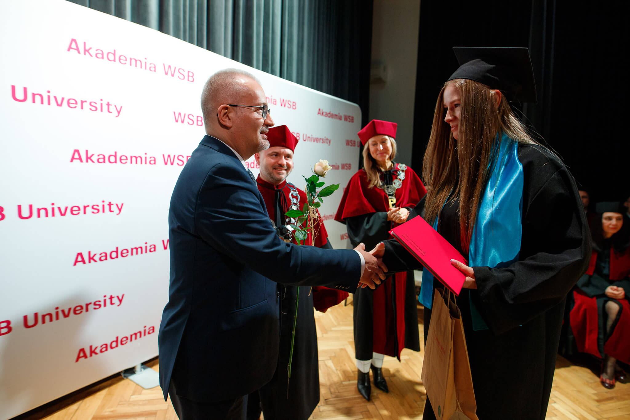 Gala Akademicka dla absolwentów studiów I i II stopnia w Cieszynie | 26.03.2024 - Akademia WSB