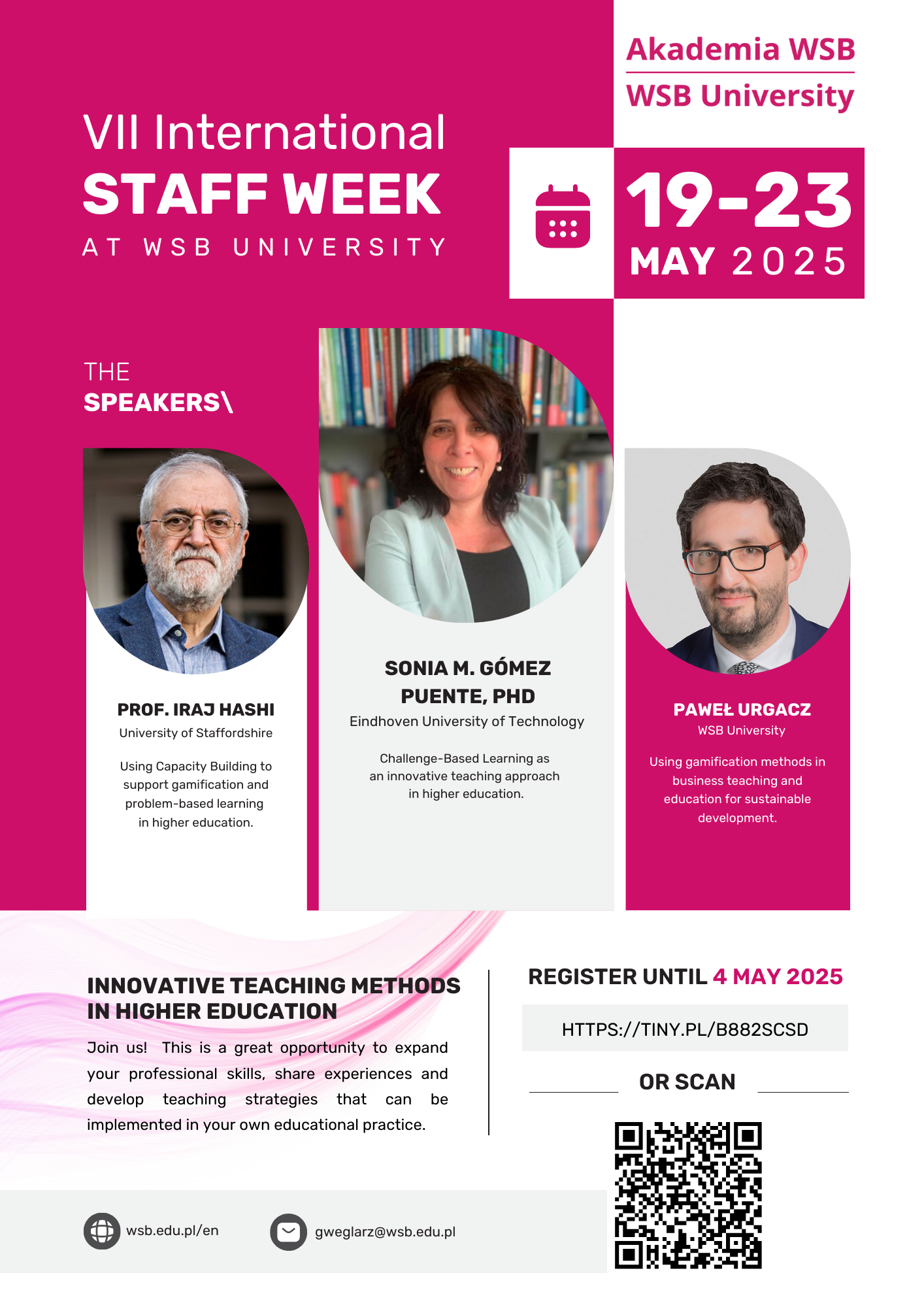 VII International Staff Week 2025 - Akademia WSB