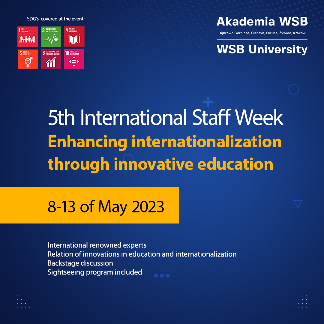 V International Staff Week 2023 - Akademia WSB