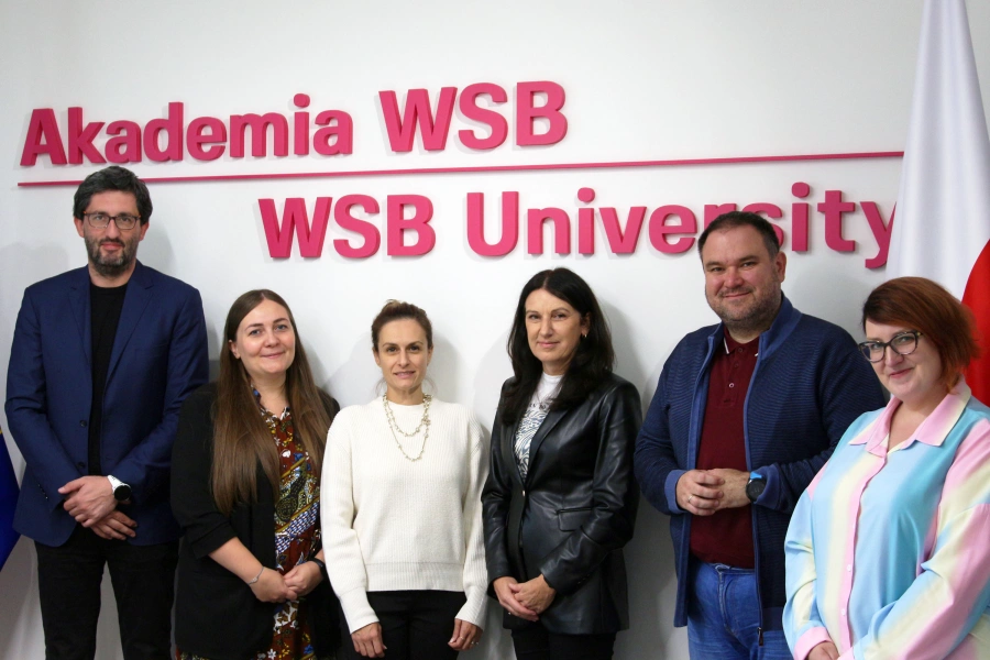 Wizyta prof. Marii Kamargianni z University College London w Akademii WSB - Akademia WSB